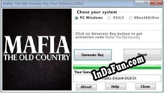 Free key for Mafia: The Old Country » Free Download PC Games - Direct ...
