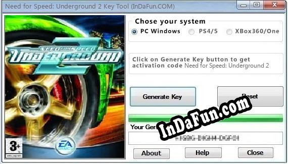 Key for game Need for Speed: Underground 2 » Free Download PC Games ...