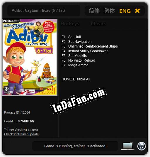 Adibu: Czytam i licze (6-7 lat): TRAINER AND CHEATS (V1.0.1) » Free ...