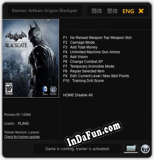 Batman: Arkham Origins Blackgate: TRAINER AND CHEATS (V1.0.30) » Free ...