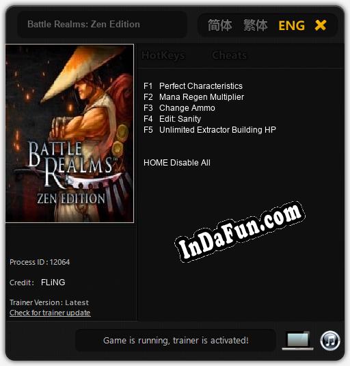 Battle Realms: Zen Edition: TRAINER AND CHEATS (V1.0.5) » Free Download ...