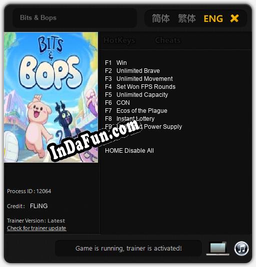 Trainer for Bits & Bops [v1.0.1] » Free Download PC Games - Direct Links - Torrent