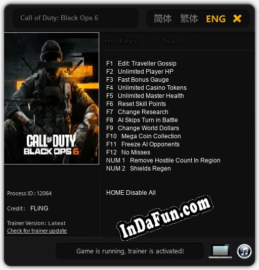 Call of Duty: Black Ops 6: Cheats, Trainer +14 [FLiNG] » Free Download ...