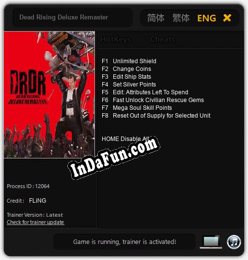 Dead Rising Deluxe Remaster: Trainer +8 [v1.2] » Free Download PC Games ...