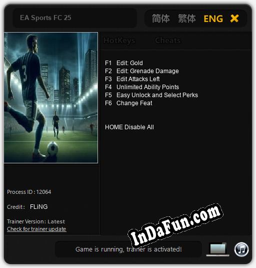 EA Sports FC 25: TRAINER AND CHEATS (V1.0.49) » Free Download PC Games ...