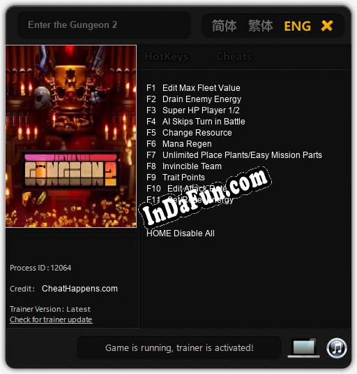Enter the Gungeon 2: Trainer +11 [v1.4] » Free Download PC Games ...