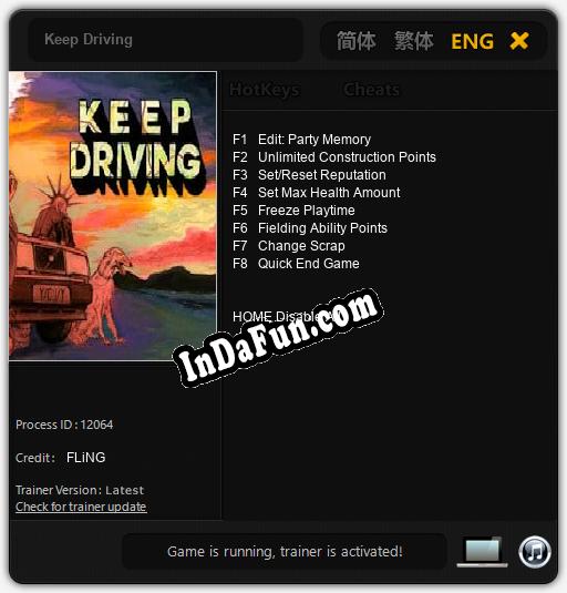 Keep Driving: Cheats, Trainer +8 [FLiNG] » Free Download PC Games ...