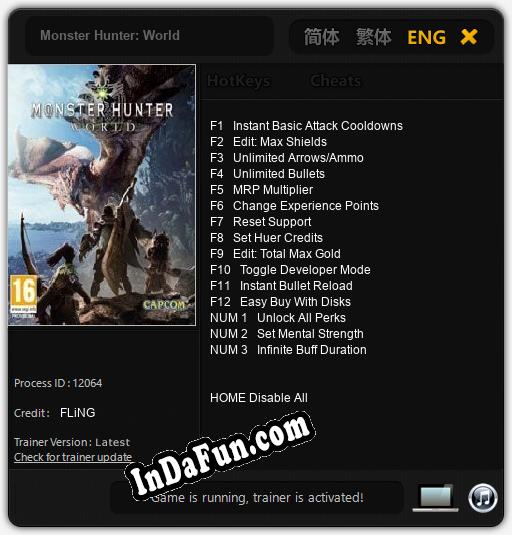 Monster Hunter: World: Trainer +15 [v1.5] » Free Download PC Games ...