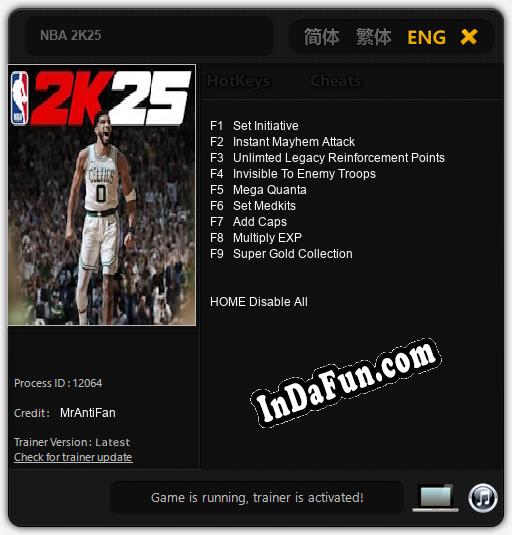 NBA 2K25: Trainer +9 [v1.4] » Free Download PC Games - Direct Links ...