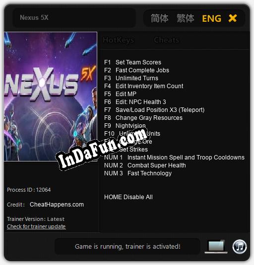 Nexus 5X: Trainer +15 [v1.2] » Free Download PC Games - Direct Links ...