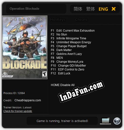 Operation Blockade: Trainer +12 [v1.3] » Free Download PC Games ...
