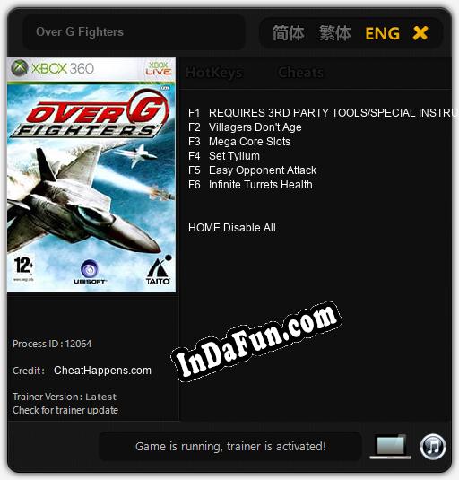 Over G Fighters: TRAINER AND CHEATS (V1.0.56) » Free Download PC Games ...