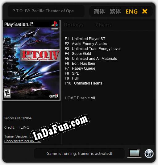 Trainer for P.T.O. IV: Pacific Theater of Operations [v1.0.2] » Free ...