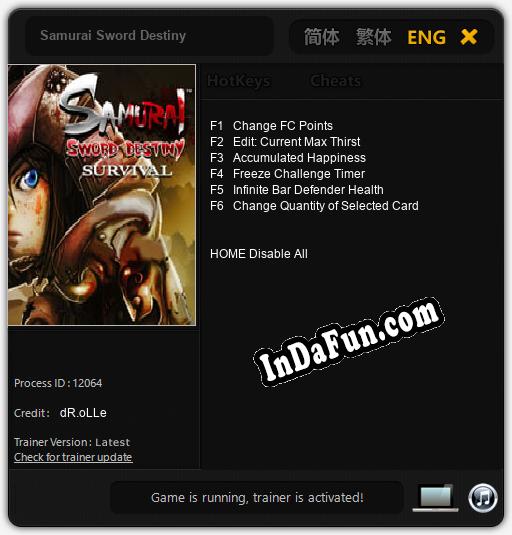 Samurai Sword Destiny: Trainer +6 [v1.9] » Free Download PC Games ...