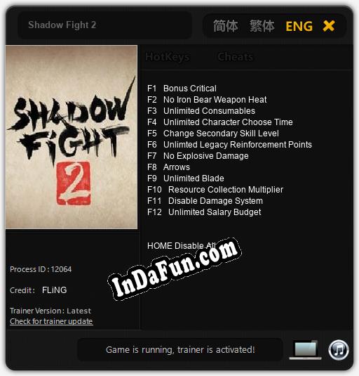 Shadow Fight 2: TRAINER AND CHEATS (V1.0.56) » Free Download PC Games ...