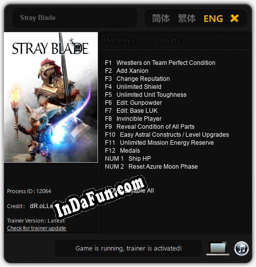 Stray Blade: Trainer +14 [v1.4] » Free Download PC Games - Direct Links ...