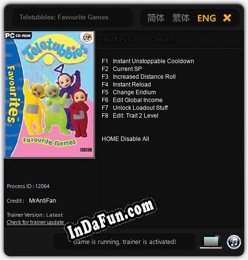 Teletubbies: Favourite Games: Trainer +8 [v1.9] » Free Download PC ...