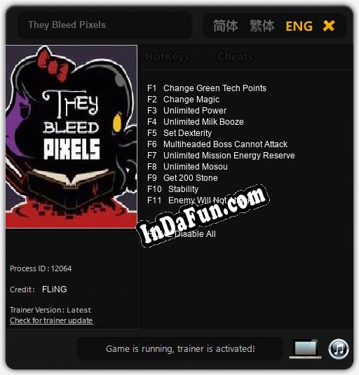 Trainer for They Bleed Pixels [v1.0.2] » Free Download PC Games - Direct Links - Torrent