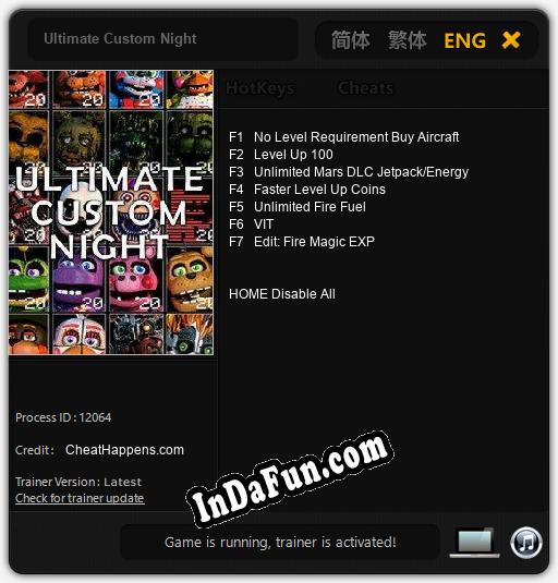 Ultimate Custom Night: TRAINER AND CHEATS (V1.0.90) » Free Download PC ...