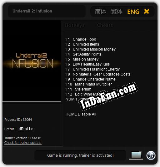 Underrail 2: Infusion: Trainer +13 [v1.2] » Free Download PC Games ...