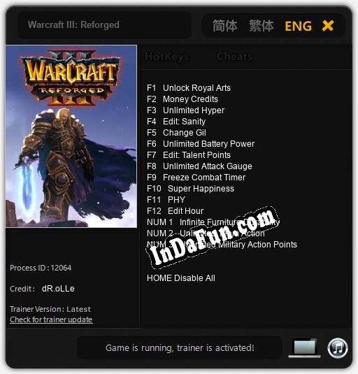 Warcraft III: Reforged: TRAINER AND CHEATS (V1.0.69) » Free Download PC Games - Direct Links ...