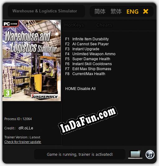 Warehouse & Logistics Simulator: Trainer +8 [v1.1] » Free Download PC ...